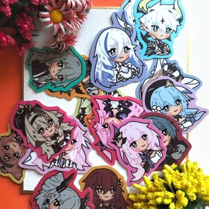 Fire Moth - Honkai Impact 3rd Die Cut Stickers | Elysia, Mobius, Fu Hua ...