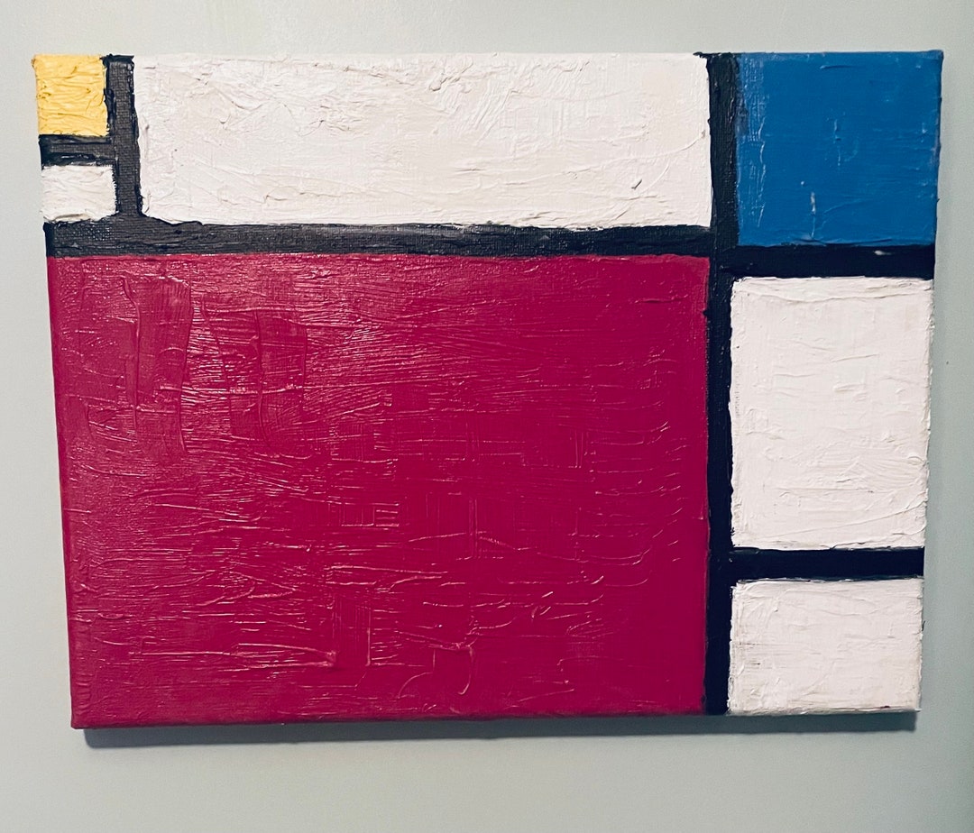 Piet Mondrian Reproduction - Etsy