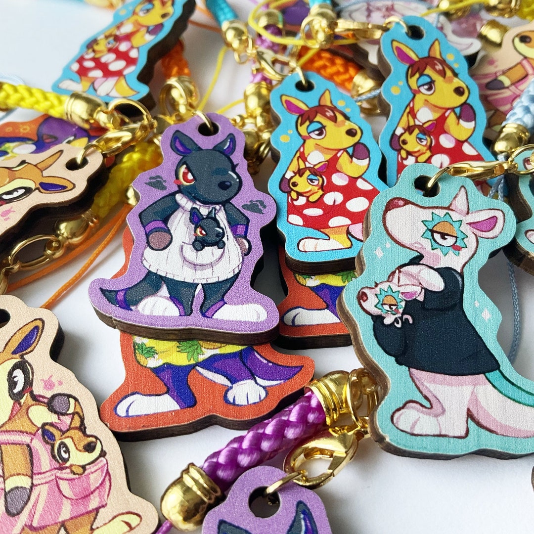 ACNH Phone Charms | Kangaroo Edition - Etsy