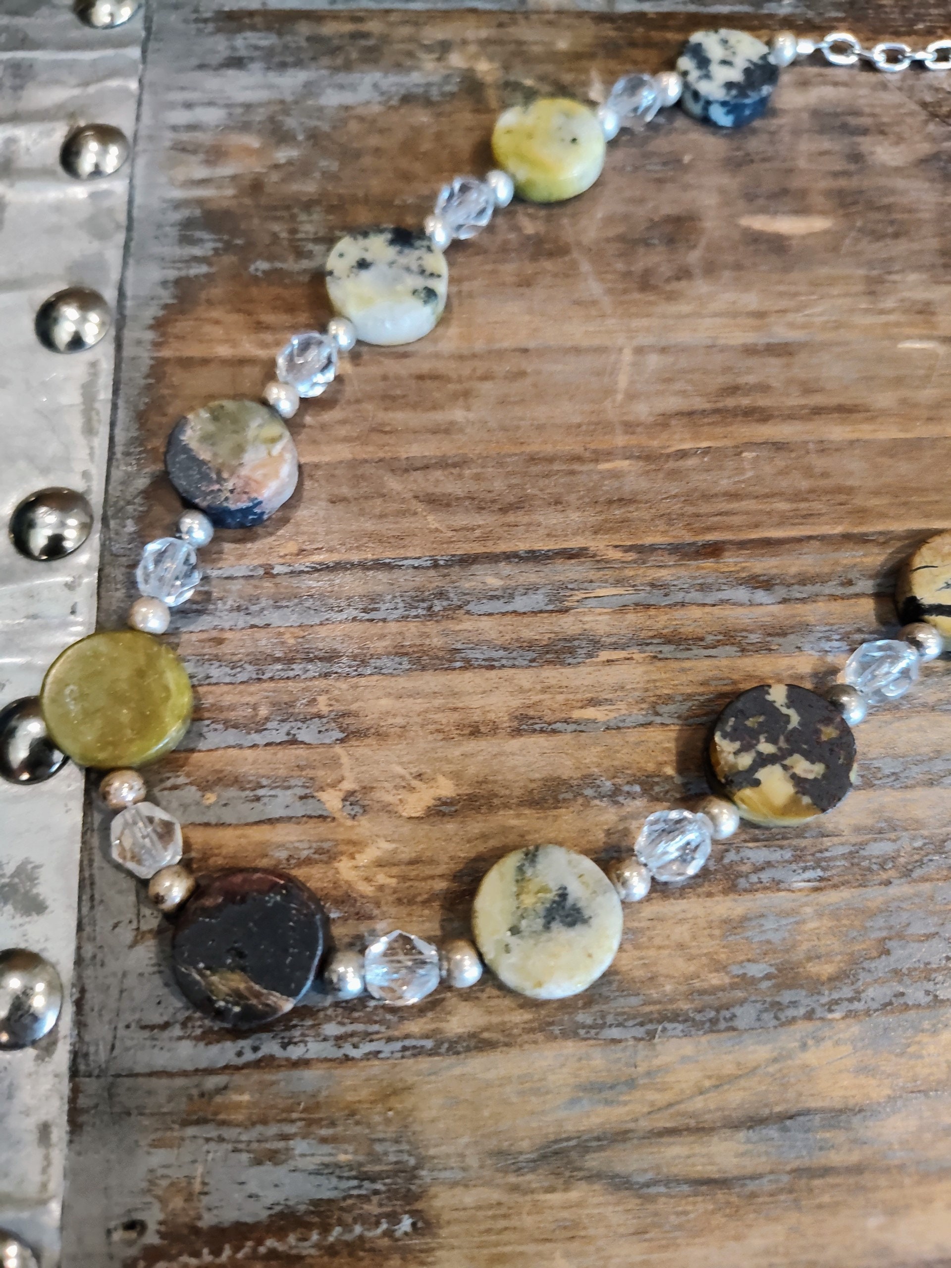 Tri-colored Jewelry Set - Etsy