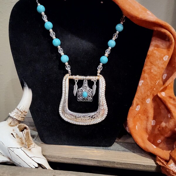 Belt Buckle Necklace - Etsy