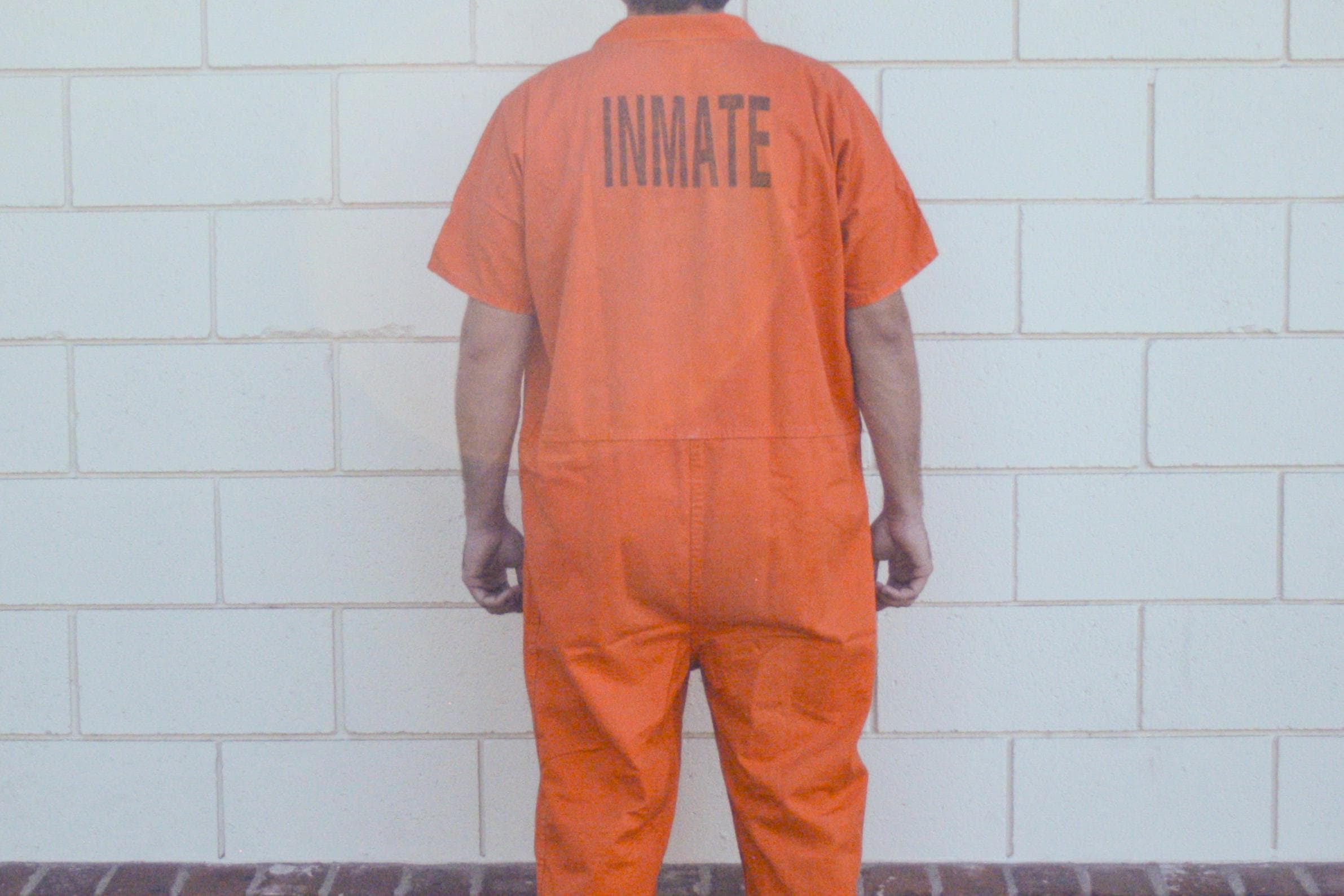 Prison Jail Inmate Penitentiary Orange Jumpsuit Costume Sizes 3XL to ...