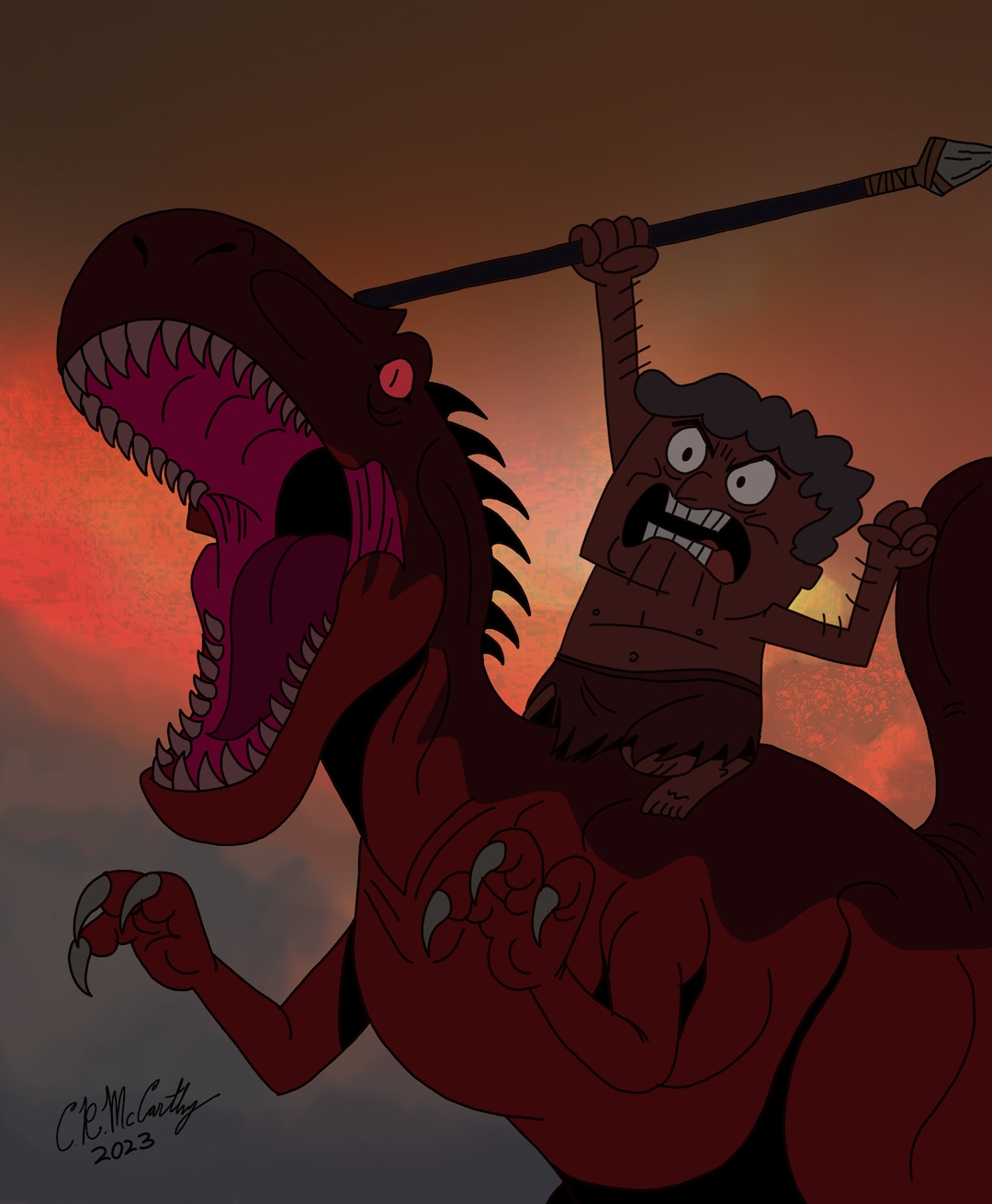 Genndy Tartakovsky Gone Primal - Etsy