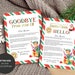 Editable First Time Elf Arrival Letter, Downloadable Elf Letter, Elf ...