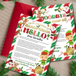 Editable First Time Elf Arrival Letter, Downloadable Elf Letter, Elf ...