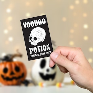 80 Mini Apothecary Potion Labels, Wizard Potion Labels Printables ...