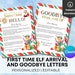 Editable First Time Elf Arrival Letter, Downloadable Elf Letter, Elf ...