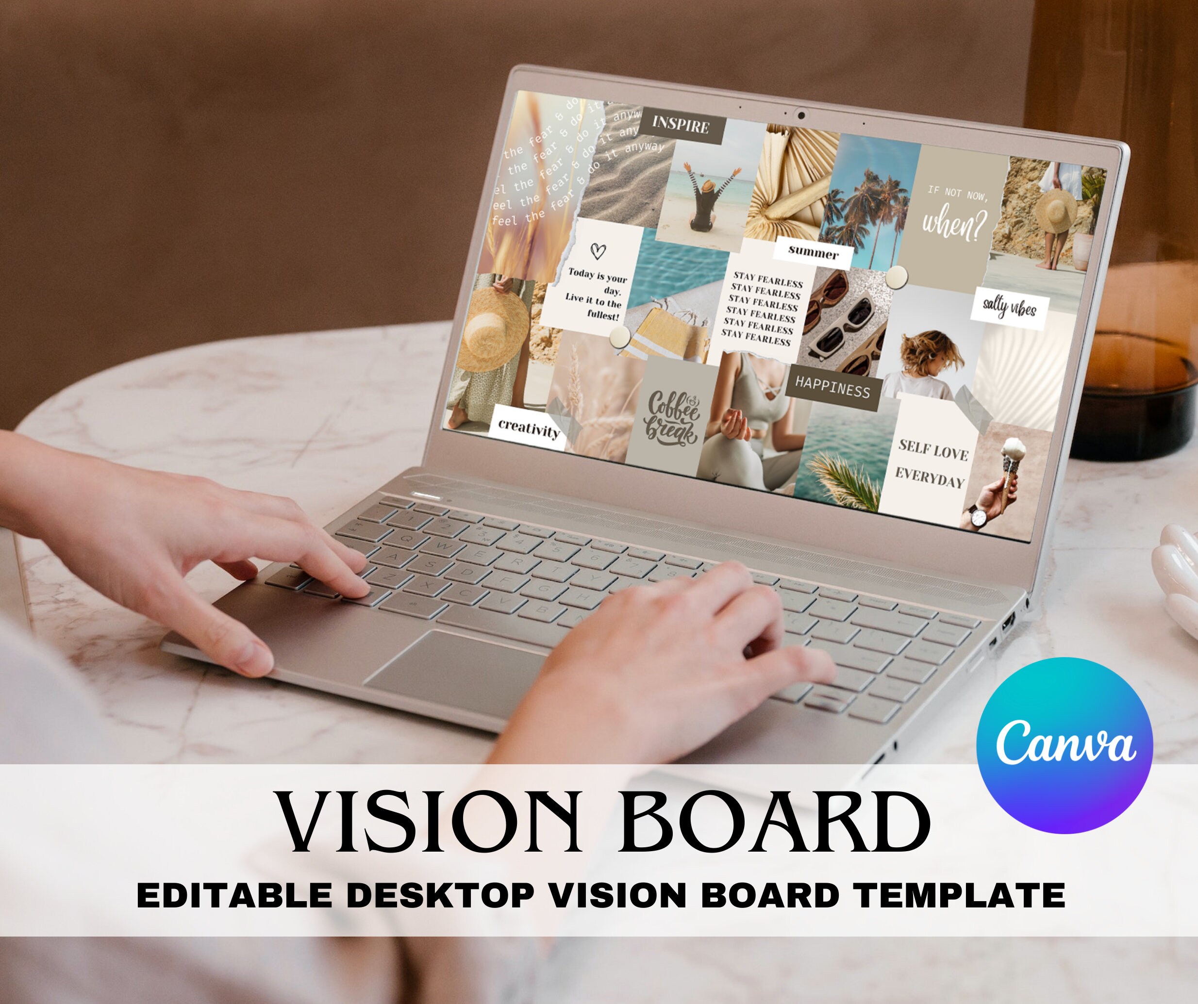 2023 Vision Board, 2023 Goals Board, Dream Board Template, Manifesting ...