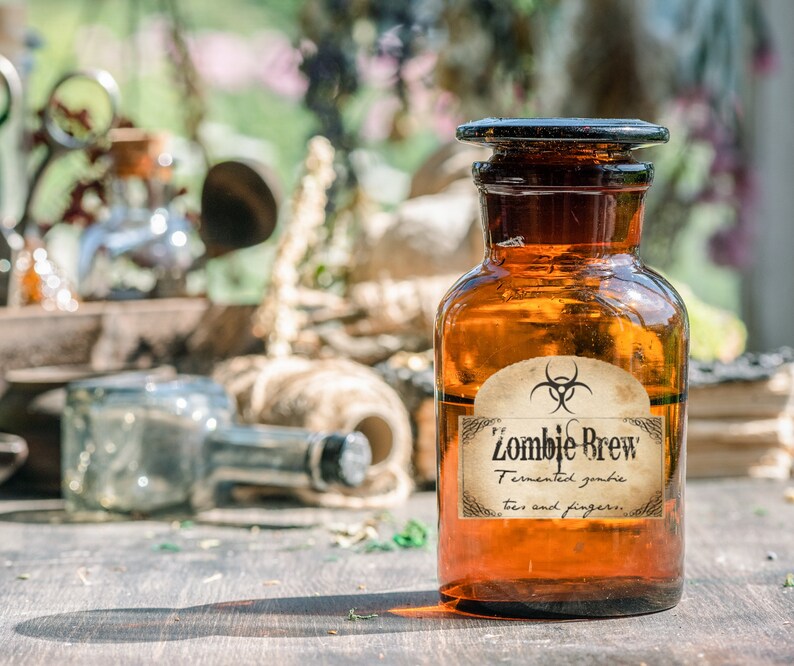 80 Mini Apothecary Potion Labels, Wizard Potion Labels Printables ...