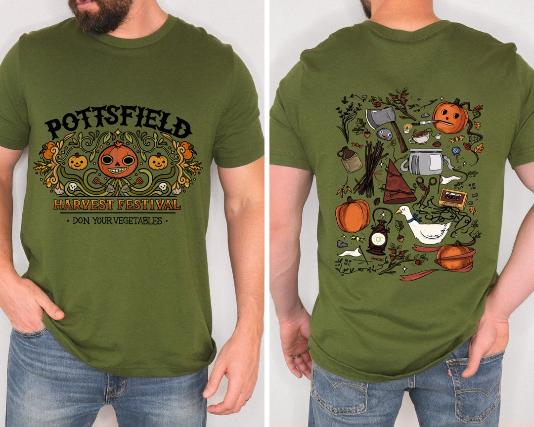 Pottsfield Harvest Festival Shirt Gift for Autumn Vegetables - Etsy