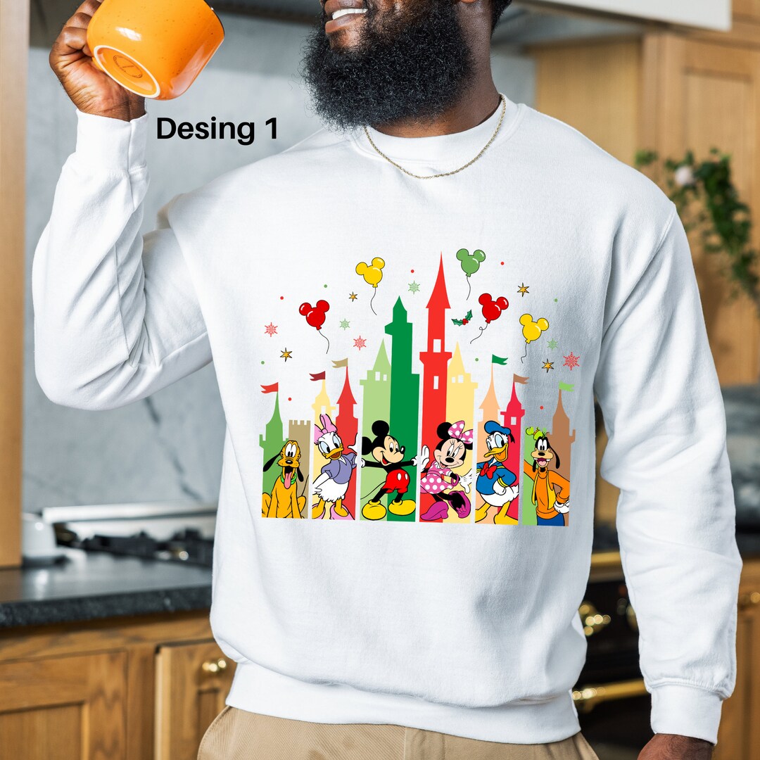 Vintage Disney Friends Castle Sweat Disney Vacation Sweat - Etsy