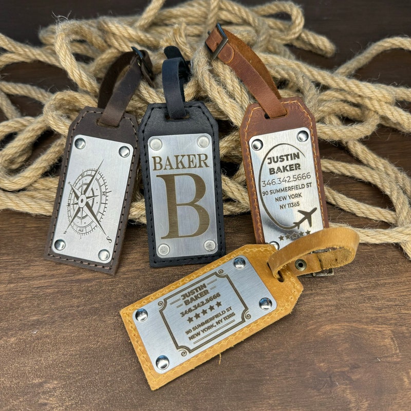 Custom Luggage Tag - Etsy
