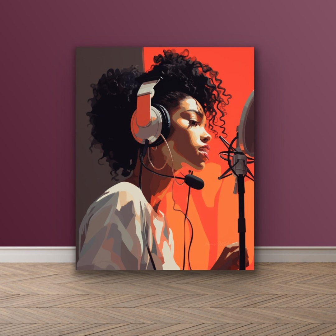 Black Art African American Wall Art Black Art Prints Canvas Wall