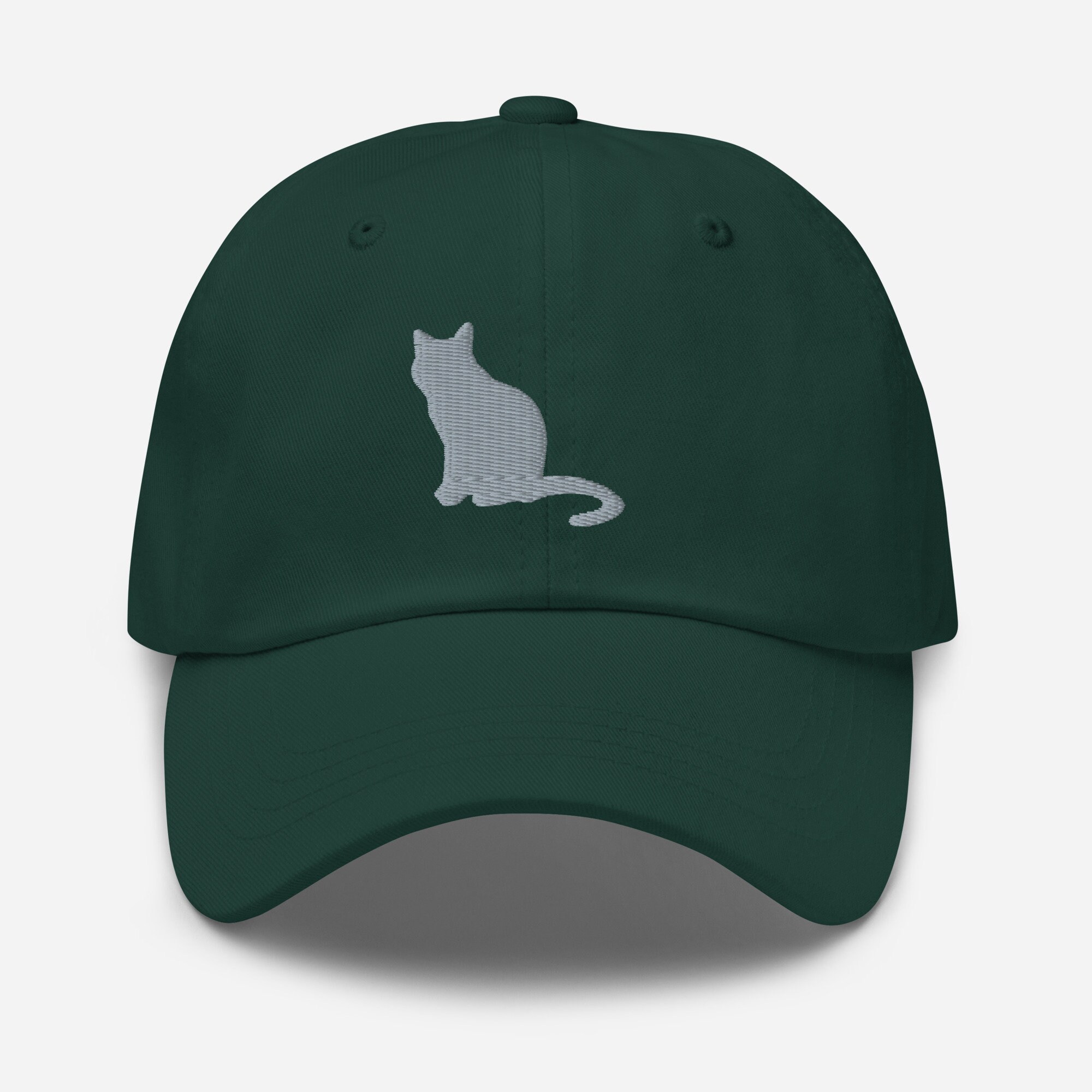 CAT Hat for Adults | Cat Hat Pattern Embroidered Cat Hat for Women Men ...