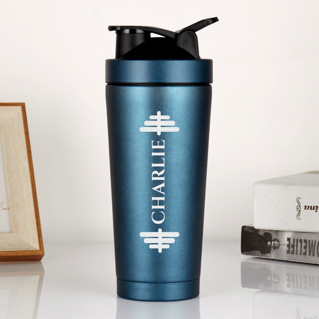 Workout Gift Bottle Barbell Personalized Name Birthday Gifts Gym Lovers ...