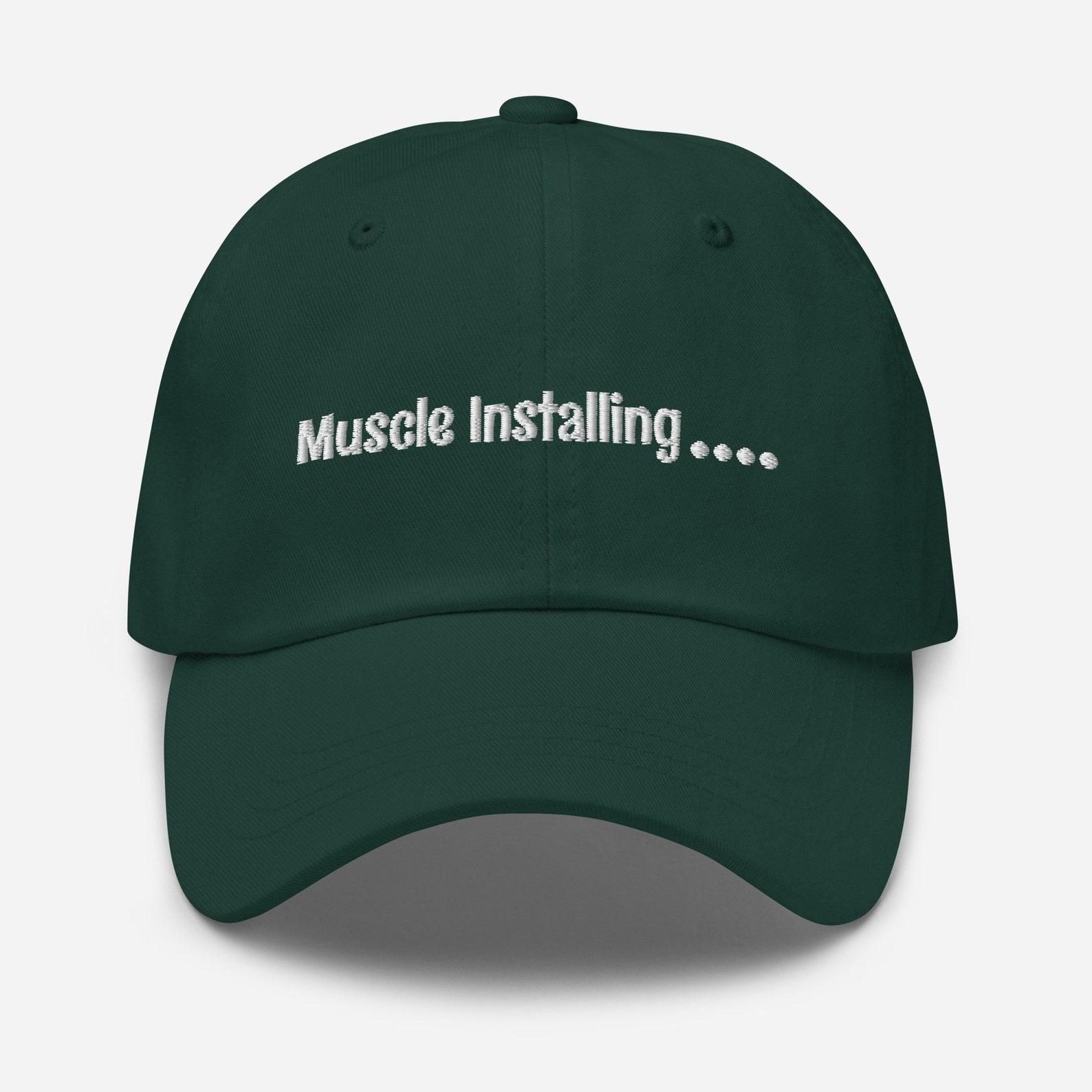 Muscle Installing Custom Hat Gym Gifts for Men Women BFF Gym Bros ...