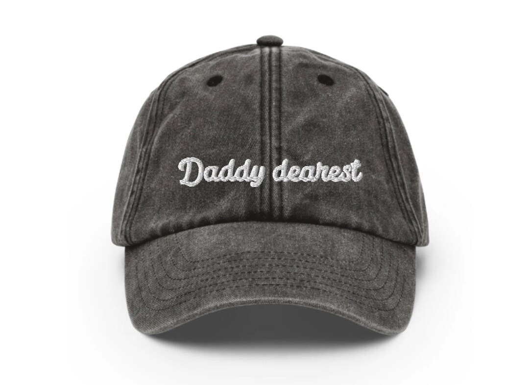 Daddy Dearest Hat | Daddy Genius Hat | Embroidered Hat Personalized Dad ...