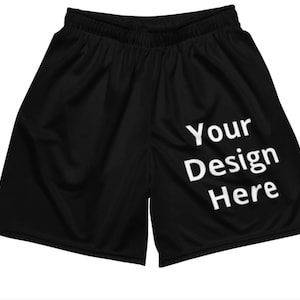 Custom Shorts Design Personalized Shorts Custom Name Logo Pattern ...