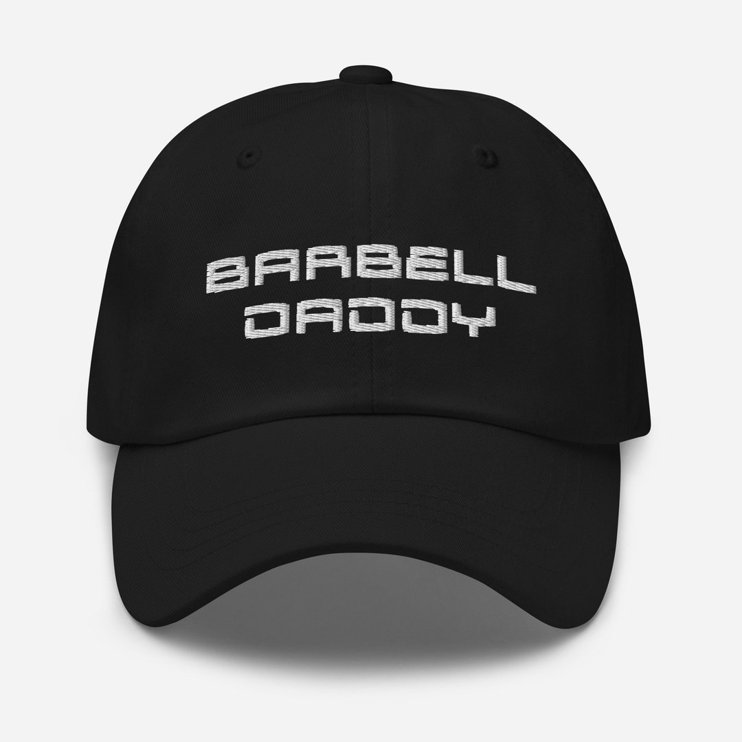 Barbell Daddy Gym Hat | Gym Gifts for Men Women BFF Gym Bros ...