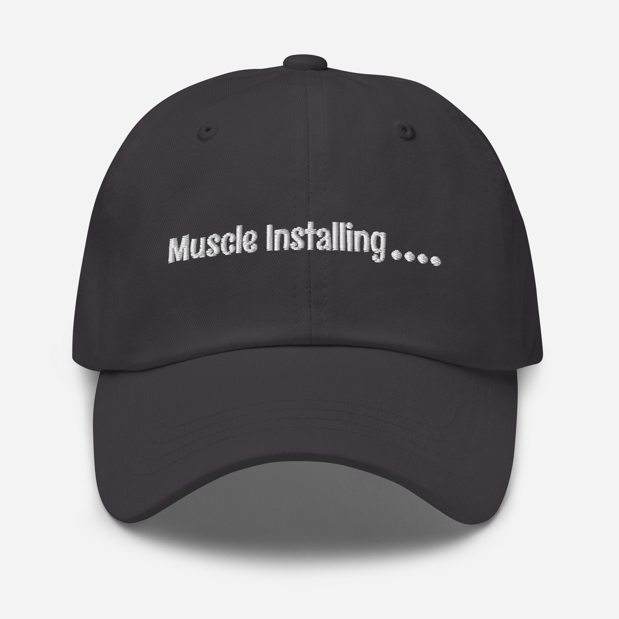 Muscle Installing Custom Hat Gym Gifts for Men Women BFF Gym Bros ...