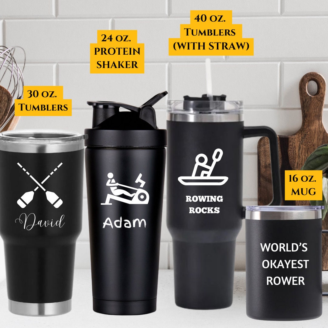 Mugs for Rowers, Rowers Gift, Tumblers for Rowing Lovers, Gift for ...