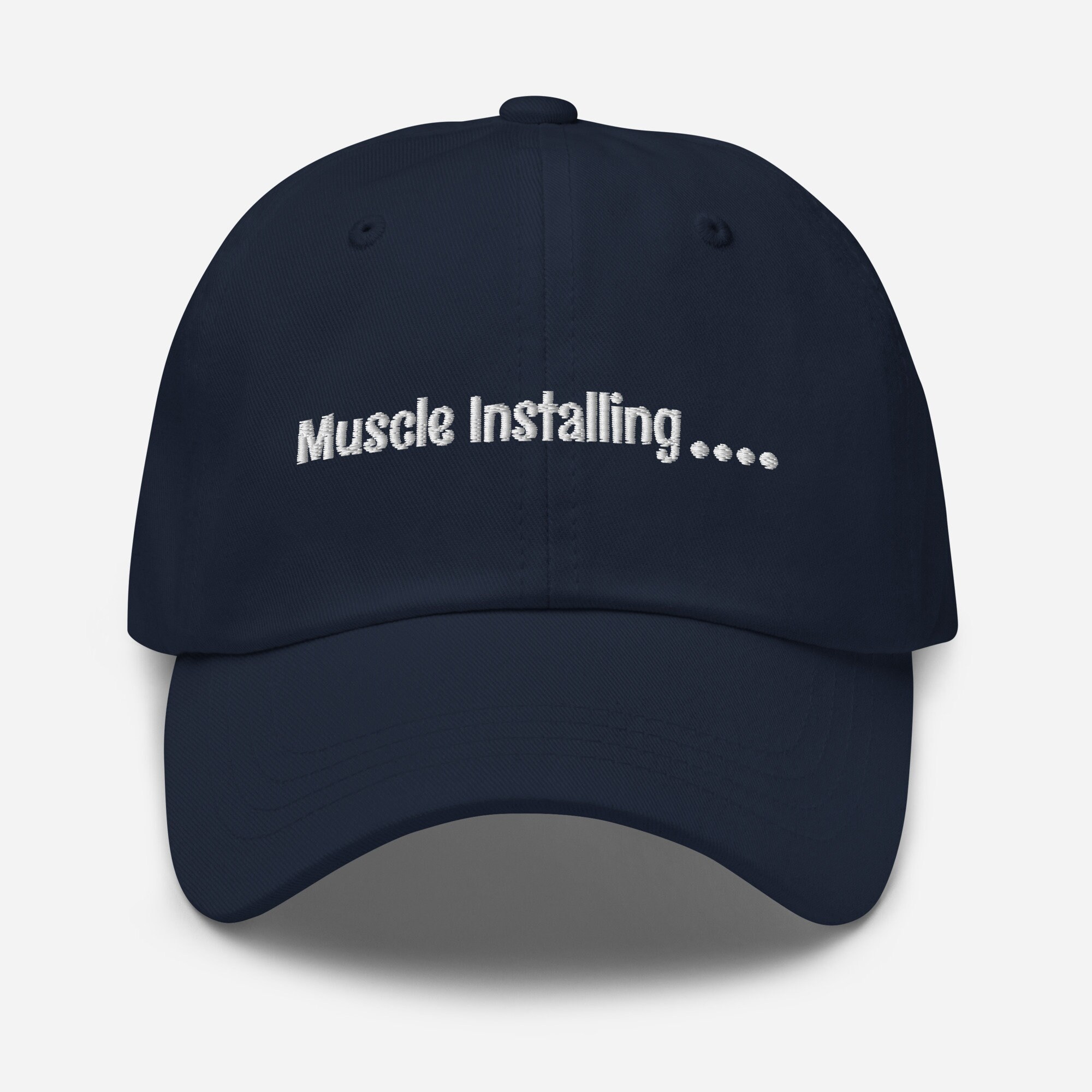 Muscle Installing Custom Hat Gym Gifts for Men Women BFF Gym Bros ...