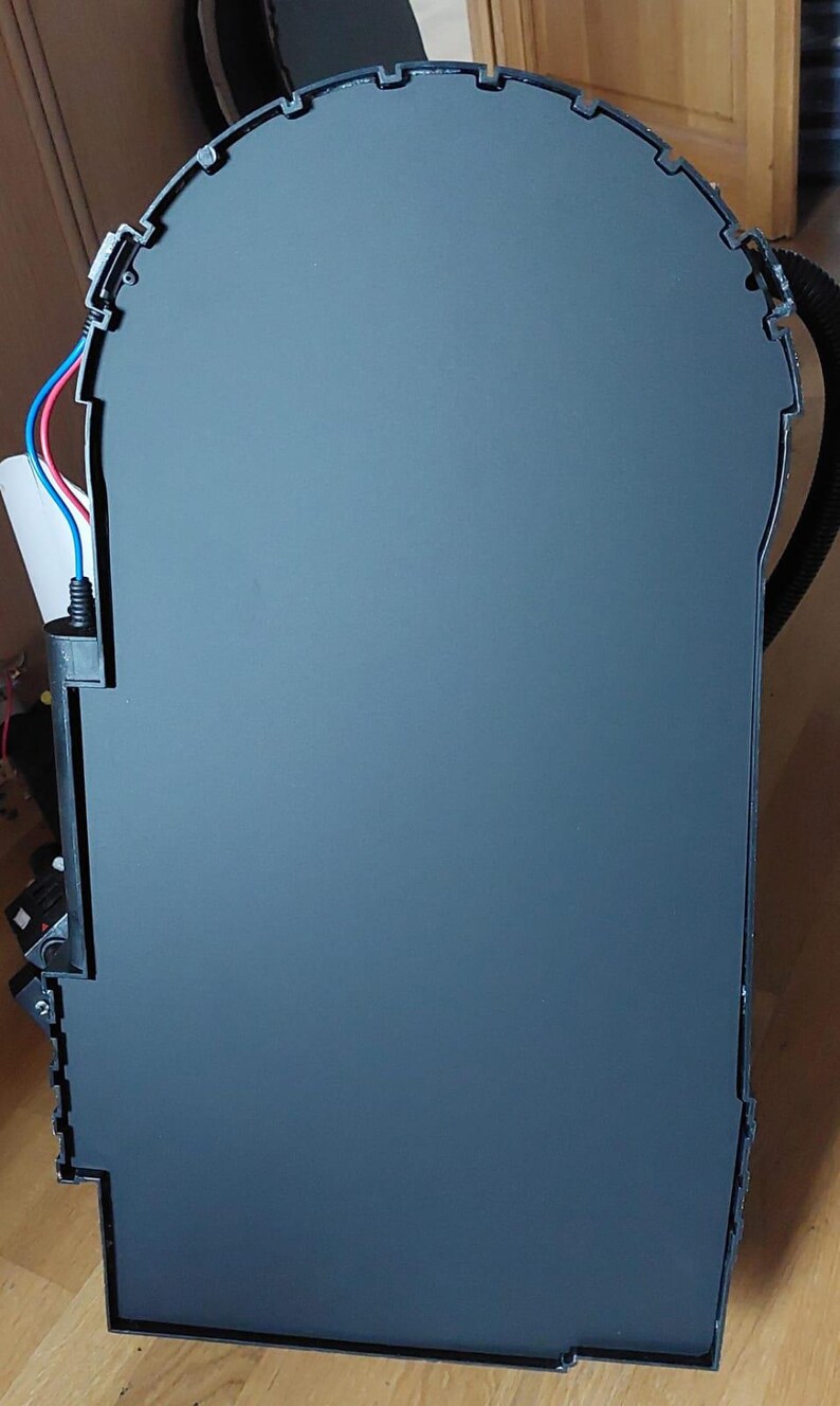 Proton Pack Motherboard - Laser-cut 5mm Black Composite Fiber for ...