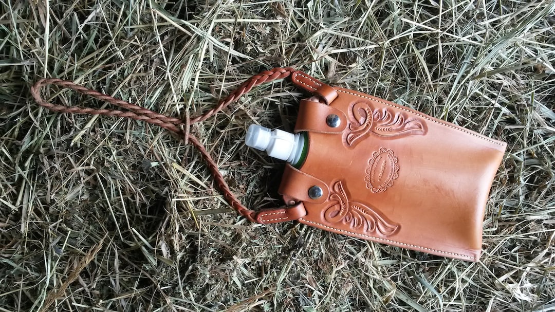 Water Bottle Holder Collapsible Bottle Insert Horseback Trail Riding ...