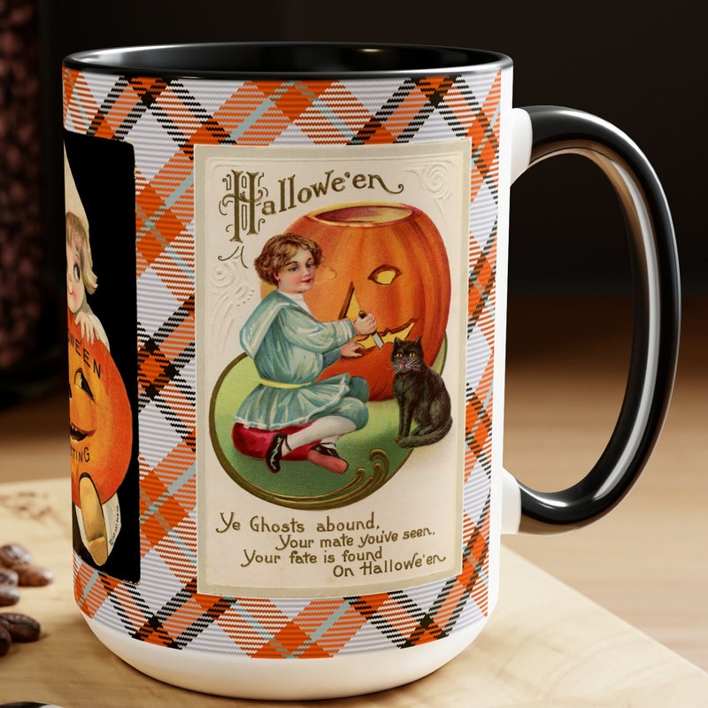 Halloween Mugs - Etsy