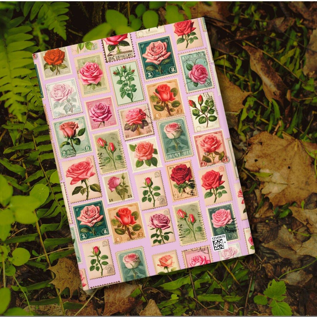 Vintage Roses Notebook Journal, Hardcover W/matte Finish, Orchid,150 Pg ...