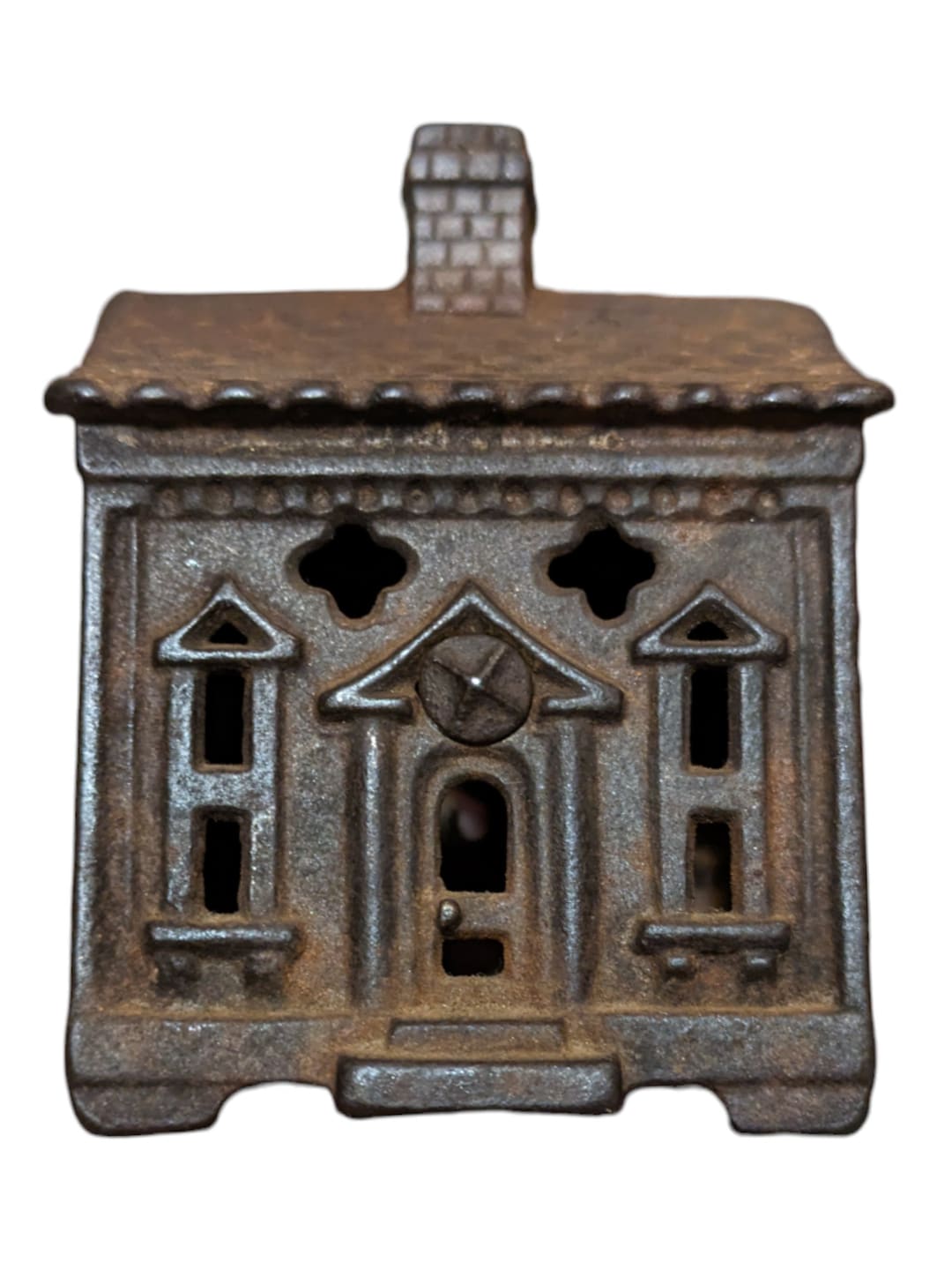 19th Century Antique Miniature House Cast Iron Money Box Bank - Etsy