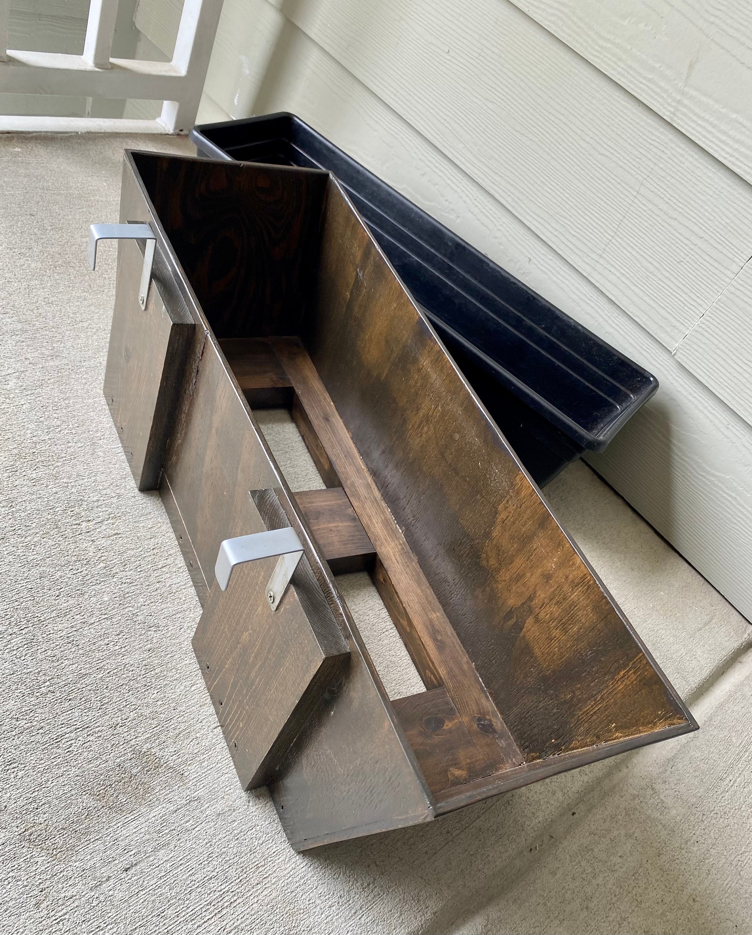 Railing Flower Box - Etsy