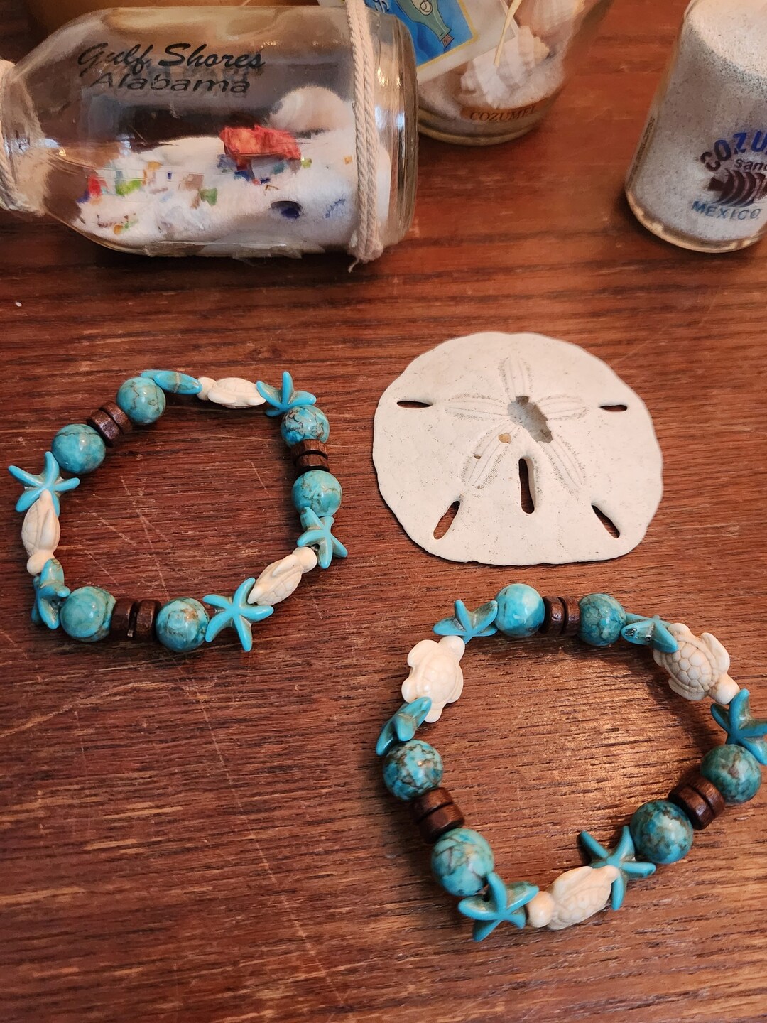 Sea Turtles and Starfish Stretch Bracelet. Designed to Show How Much We ...