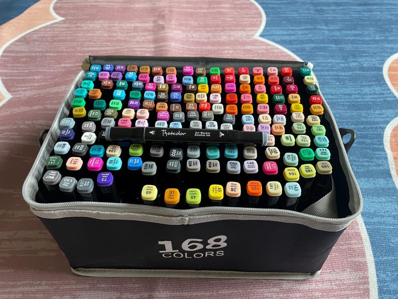 168 Dual-tipped Art Markers - Etsy