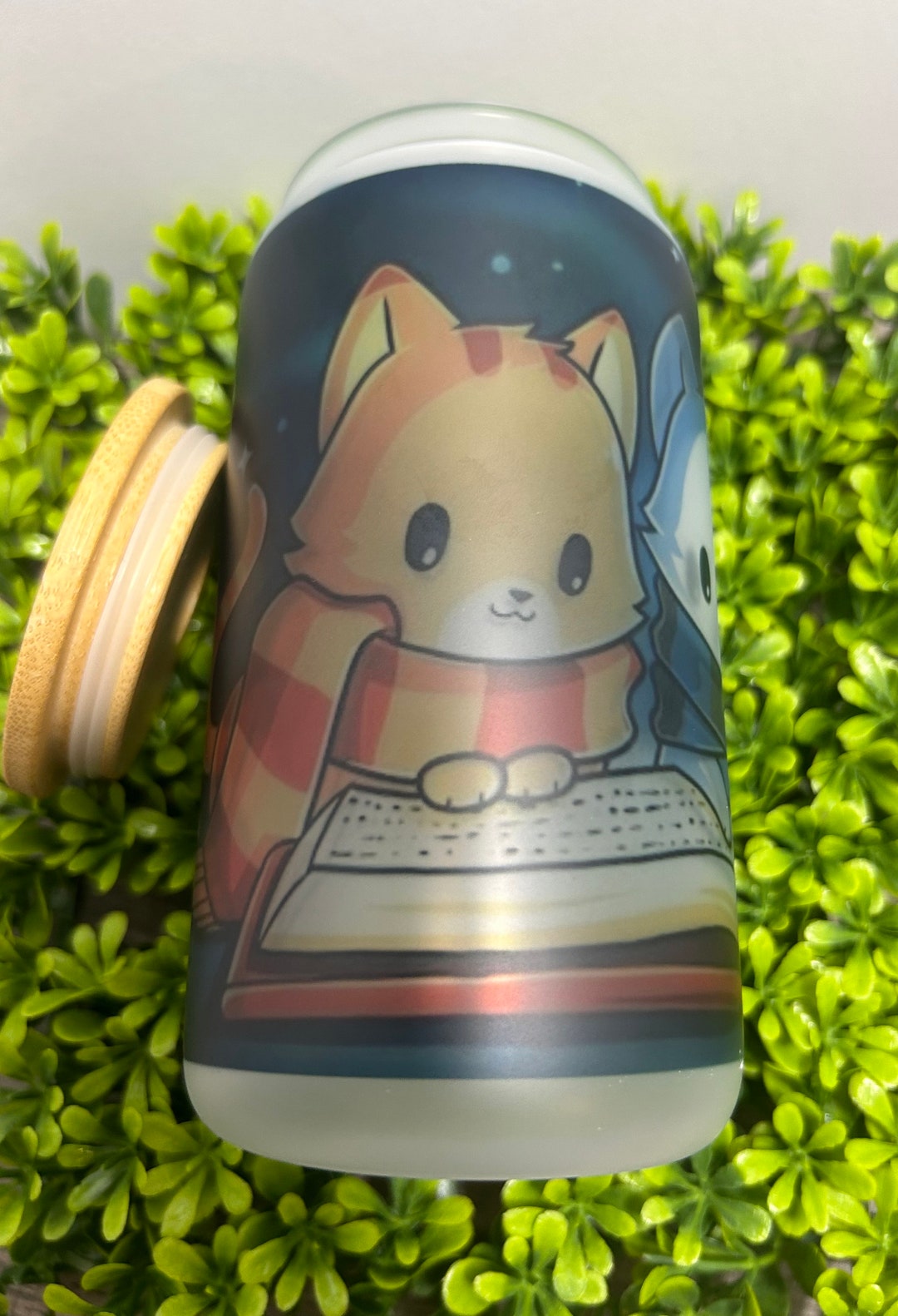 Sorting Hat House Cats. Frosted Glass Cup. Wizard Cats. Wizard and ...