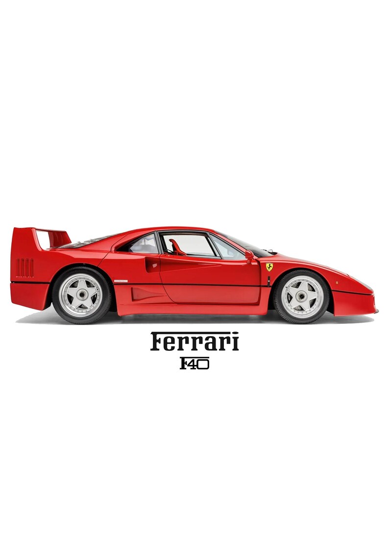 FERRARI F40 - Etsy