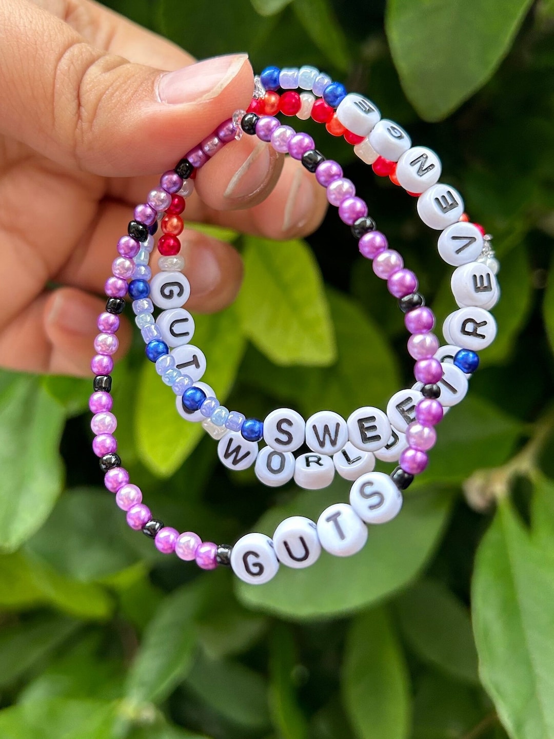 Olivia Rodrigo Guts Inspired Bracelets Guts World Tour - Etsy