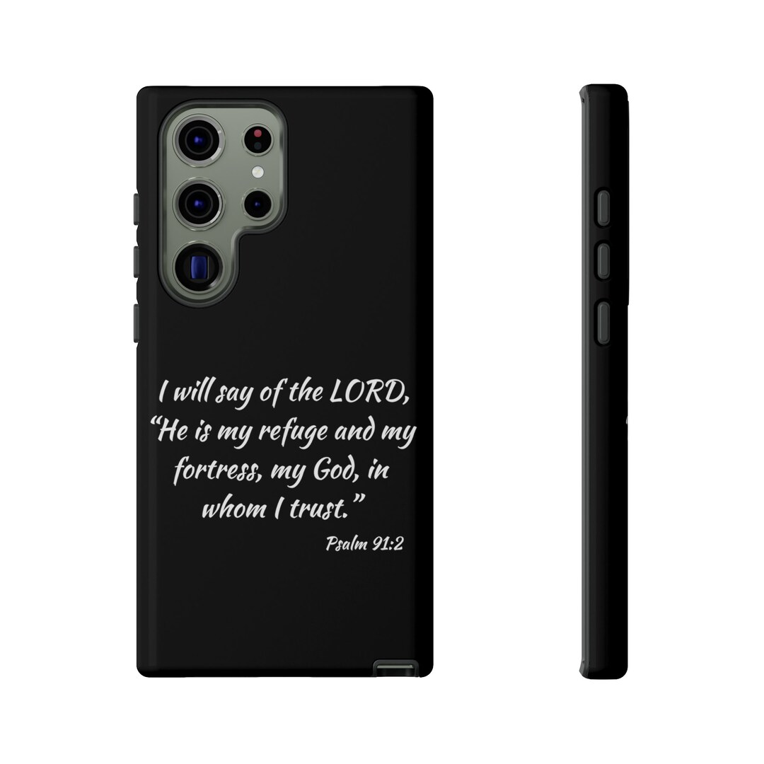 I Will Say of the Lord Phone Case, Bible Verse Phone Case, Christian ...