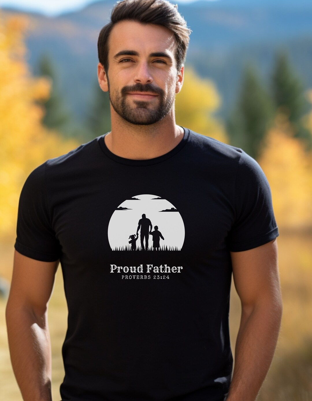 Proud Father Shirt, Christian Shirt, Religious Shirt, Bible Shirt ...