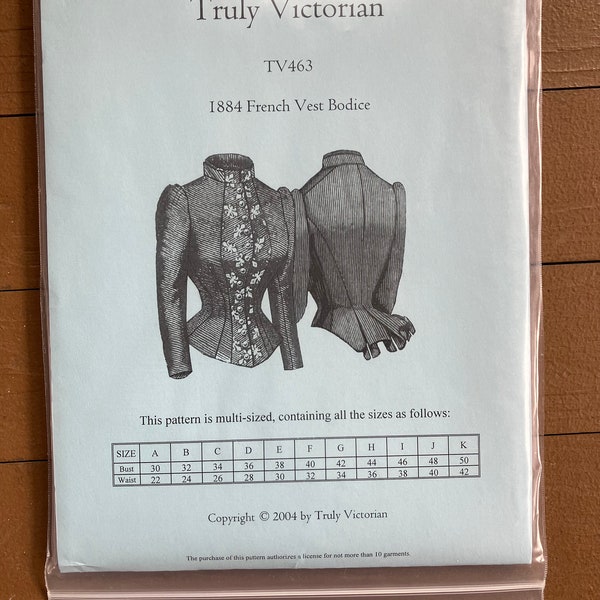 Truly Victorian Sewing Patterns - Etsy