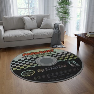 Mario Kart Double Dash Rug, Mario Carpet, Game Cube Rug, Mario Cart ...