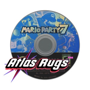 Mario Party Rug, Super Mario Gift, Mario Gifts, Mario Decor, Princess ...