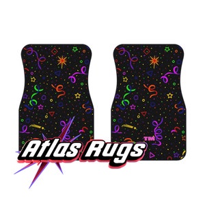 Arcade Floor Mats(2pc), Car Mats Full Set, 90s Car Gift, Gift Idea for ...