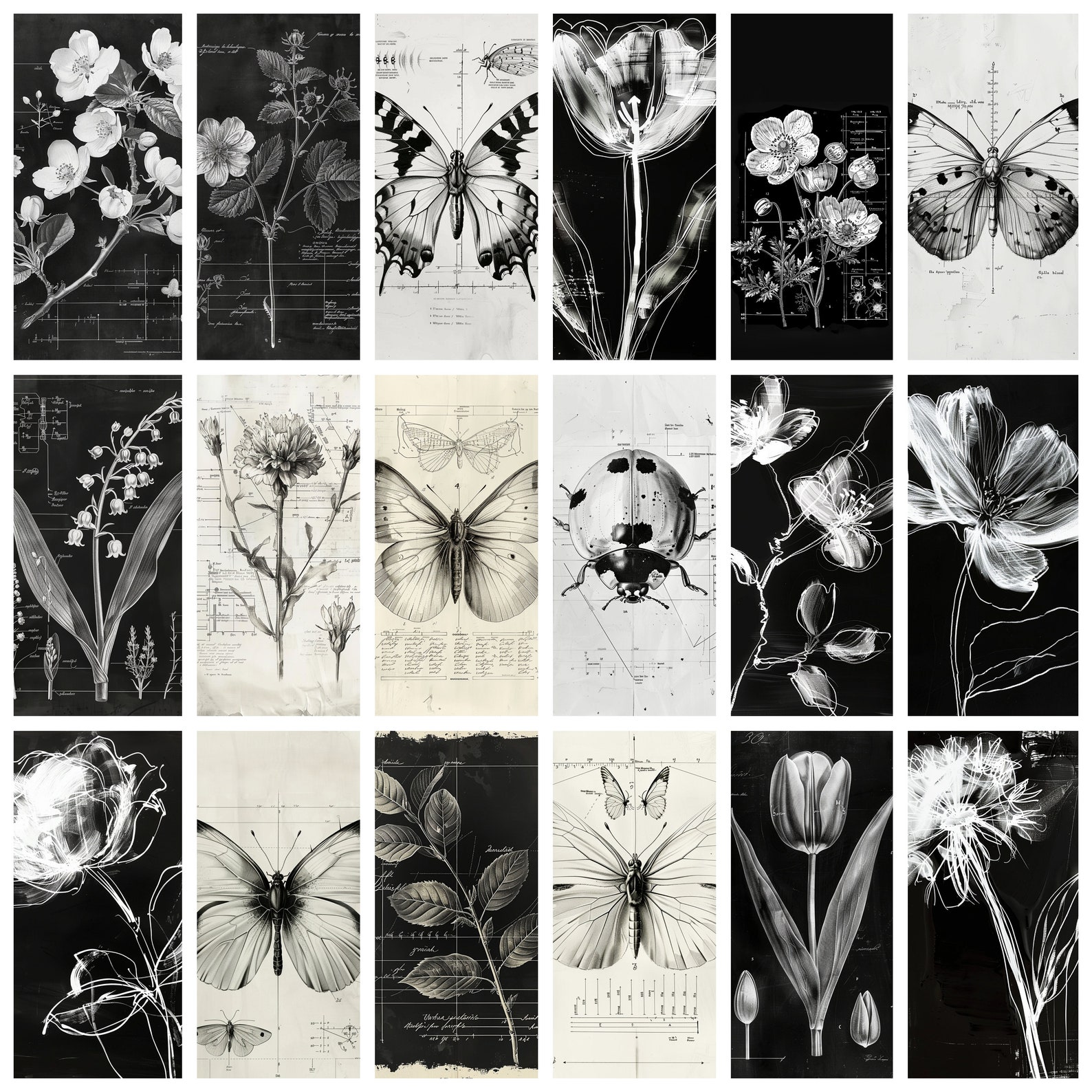 Screensavers for Remarkable, Rm2, Onyx Boox - 18 Images Bundle - Custom ...