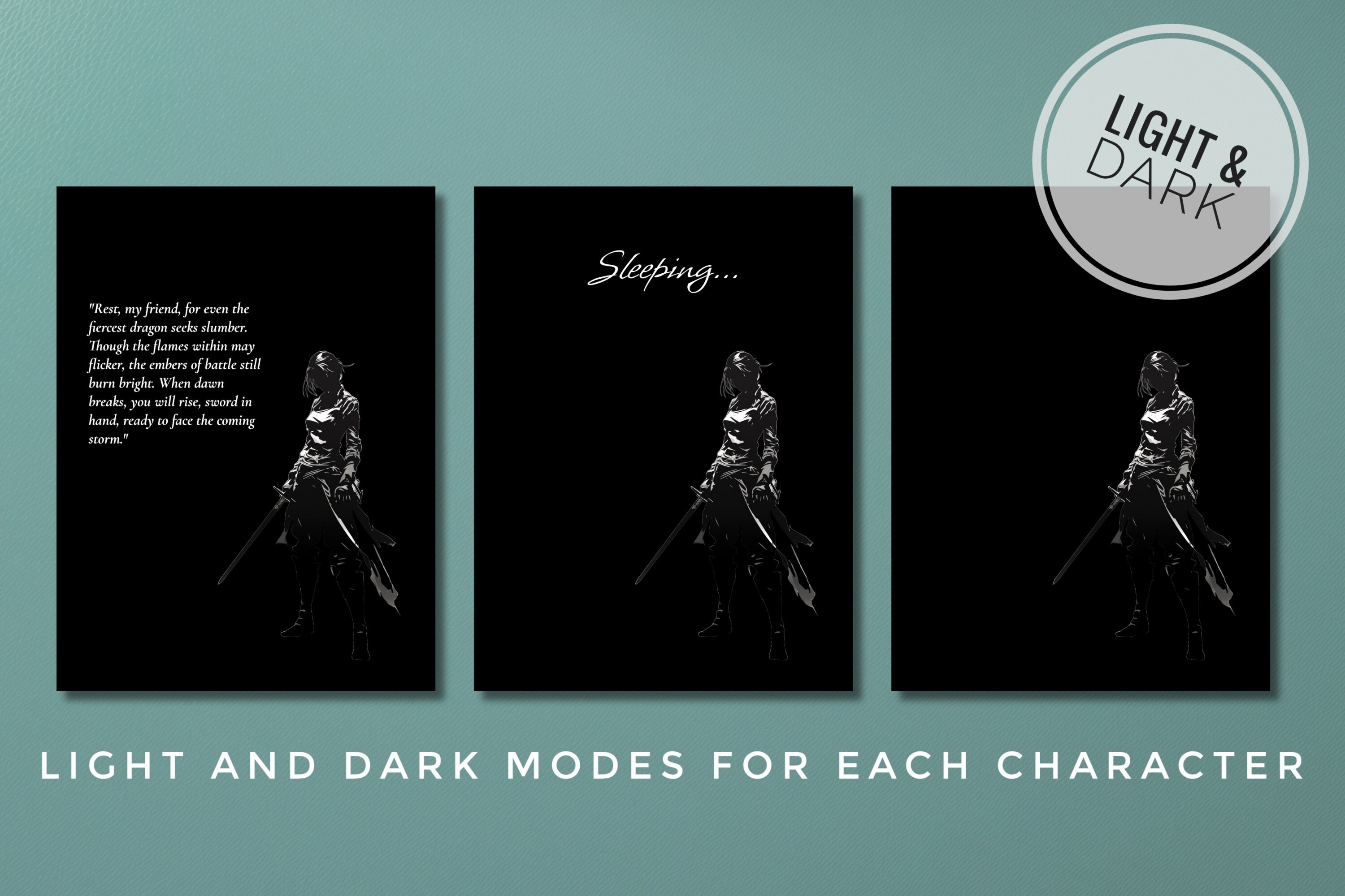 Screensavers for Remarkable, Rm2, Onyx Boox - 18 Images Bundle - Custom ...