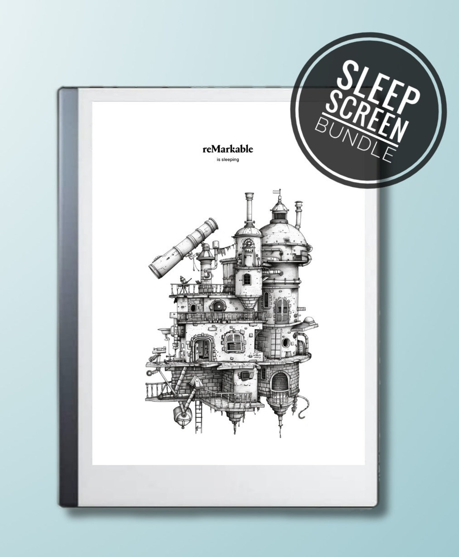 Screensavers for Remarkable, Rm2, Onyx Boox - 24 Images Bundle - Custom ...