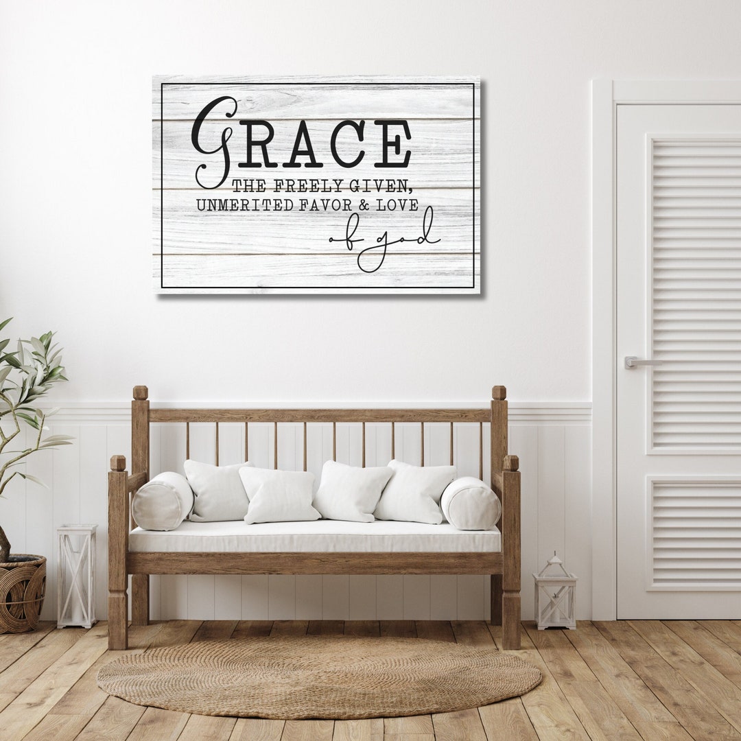 Christian Sign, Rustic Decor Primitive Country Cottage, Primitive Decor ...