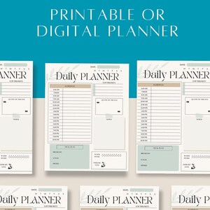 Digital Daily Planner - Etsy