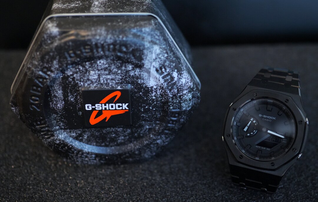Custom Casioak Mod Casio G Shock GA2100 Upgraded Steel - Etsy