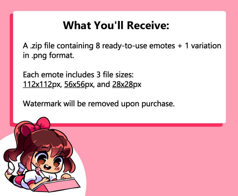 Cute Black Cat Twitch, Discord, Youtube Emotes / Kawaii, Chibi, Anime ...